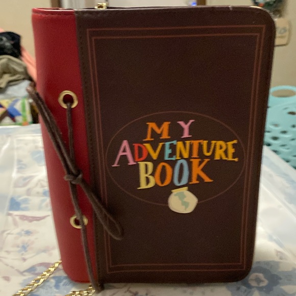 Loungefly | Bags | Loungefly Pixar My Adventure Book Crossbody Purse ...